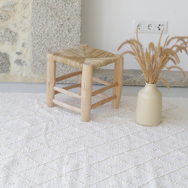 Cream Rug - Etsy