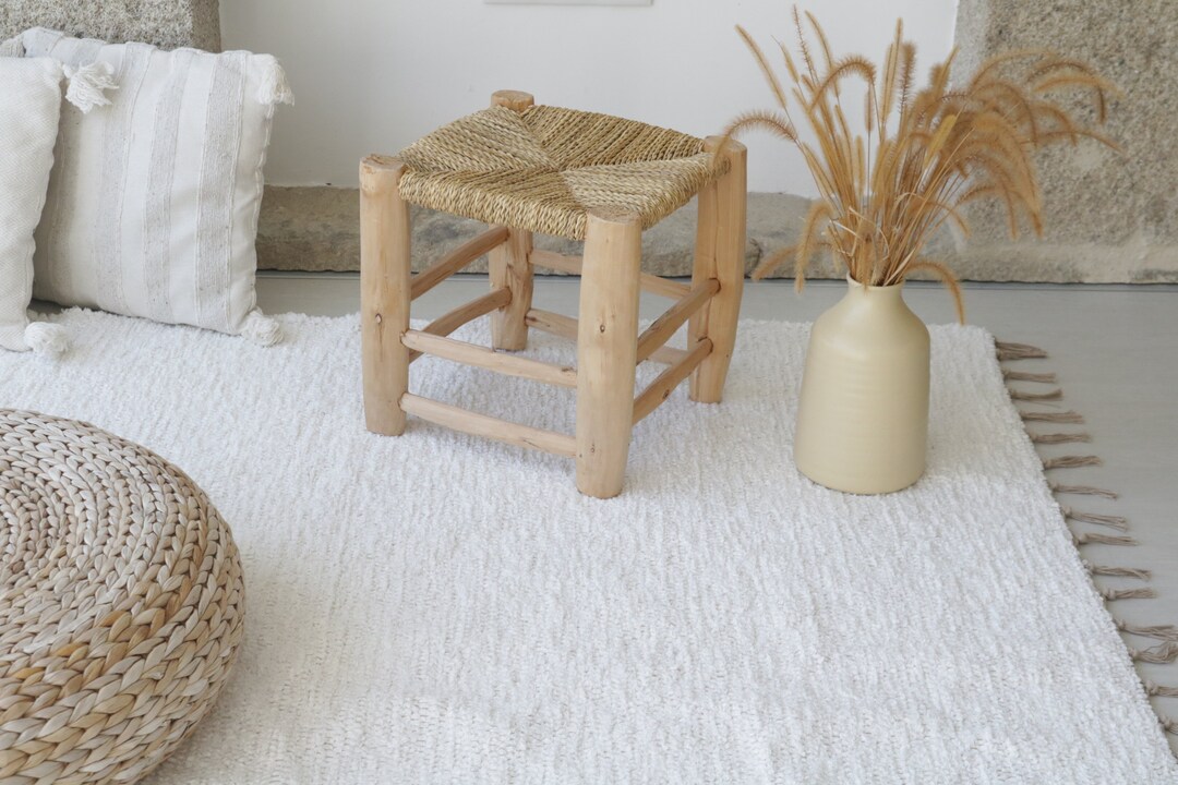 Large White Rug 2x3 M, White Area Rug, Living Room Rug, Neutral Color ...