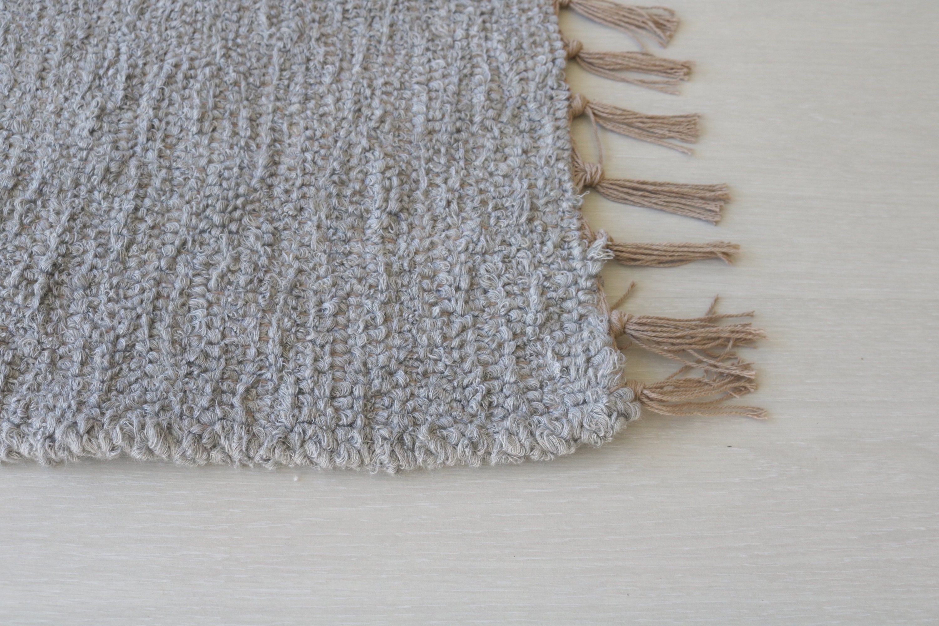 Medium Gray Rug 100x150 Cm Bedroom Rug Kids Rug Gray Cotton - Etsy