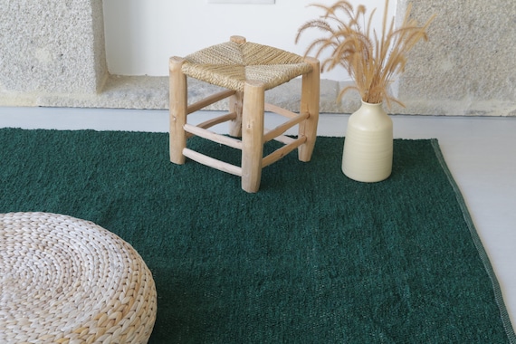 Large green rug store