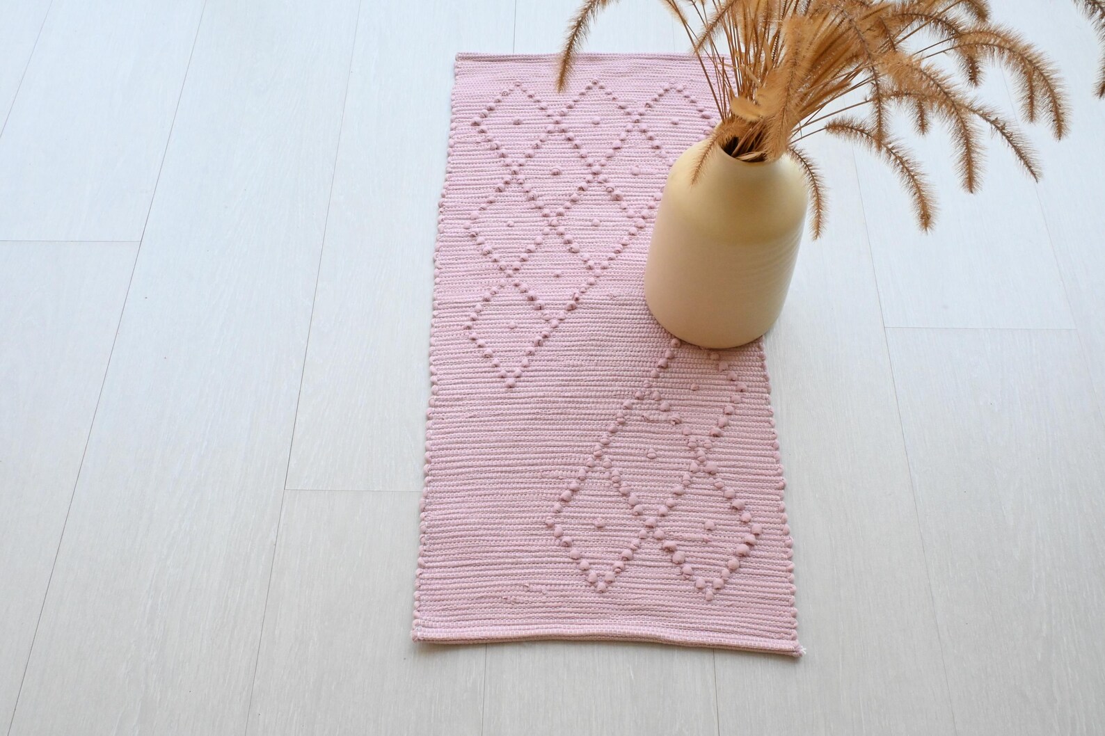 Mini Pink Rug, Place Mat, Shower Rug, Bath Rug, Bath Mat, Pink Bath Mat ...