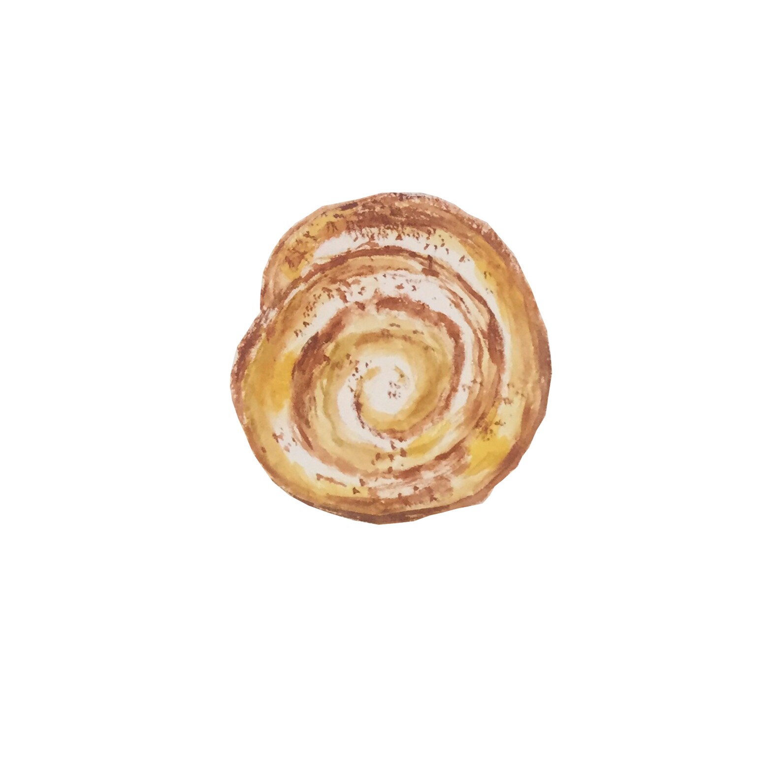 Bakery Clipart Watercolor Clipart Buns Croissant Logo | Etsy