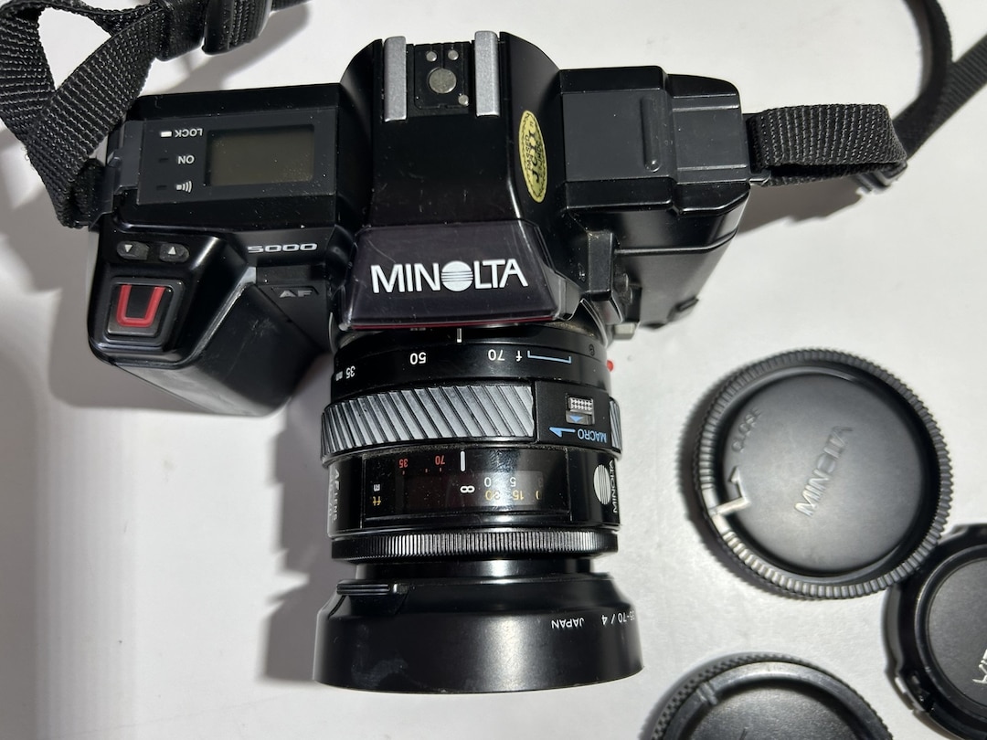 Minolta 5000 AF 35-70mm F4 Zoom Camera - Etsy