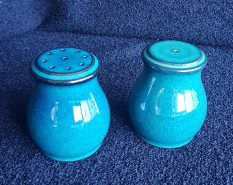 Blue Salt and Pepper | Etsy UK