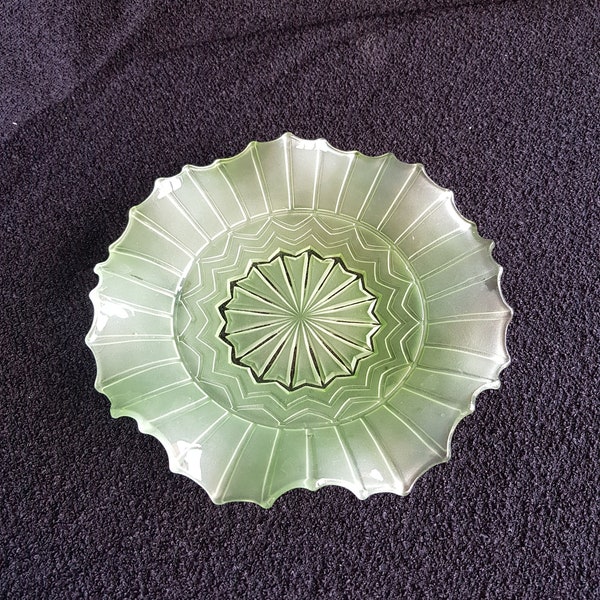 Green Frosted Glass - Etsy