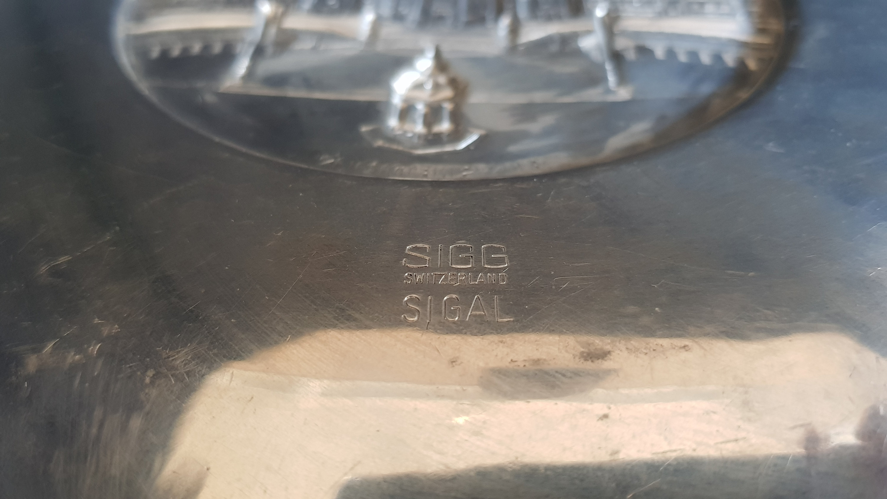 Lovely Pair of Sigg Switzerland Sigal Metal Decorative Wall | Etsy