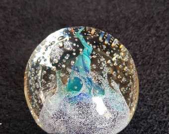 Very Rare Caithness Glass Ocean Forest Paperweight Limited - Etsy UK