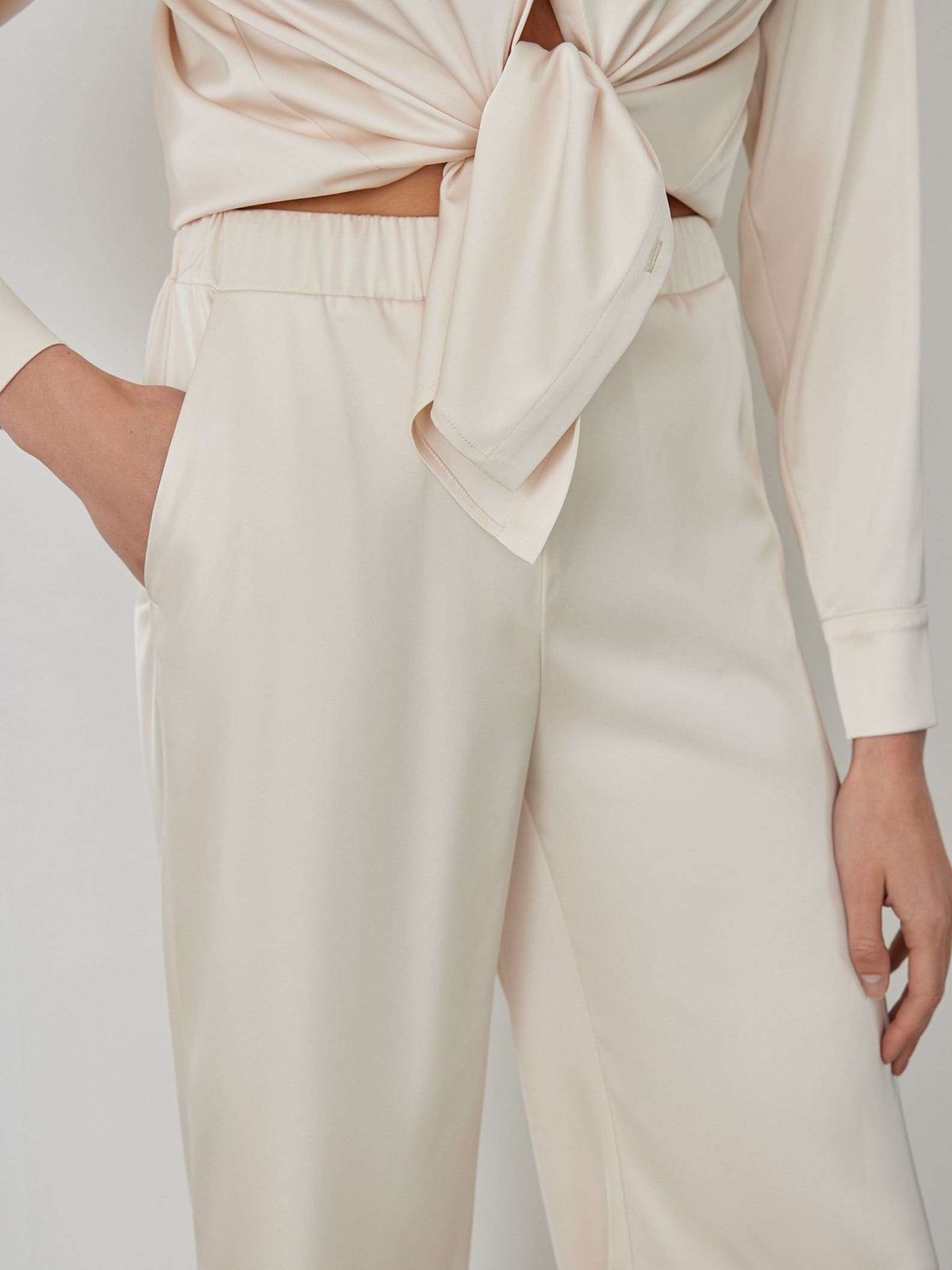 White Satin Suit Silk Pant Suit For Women Shirt And Pants Etsy