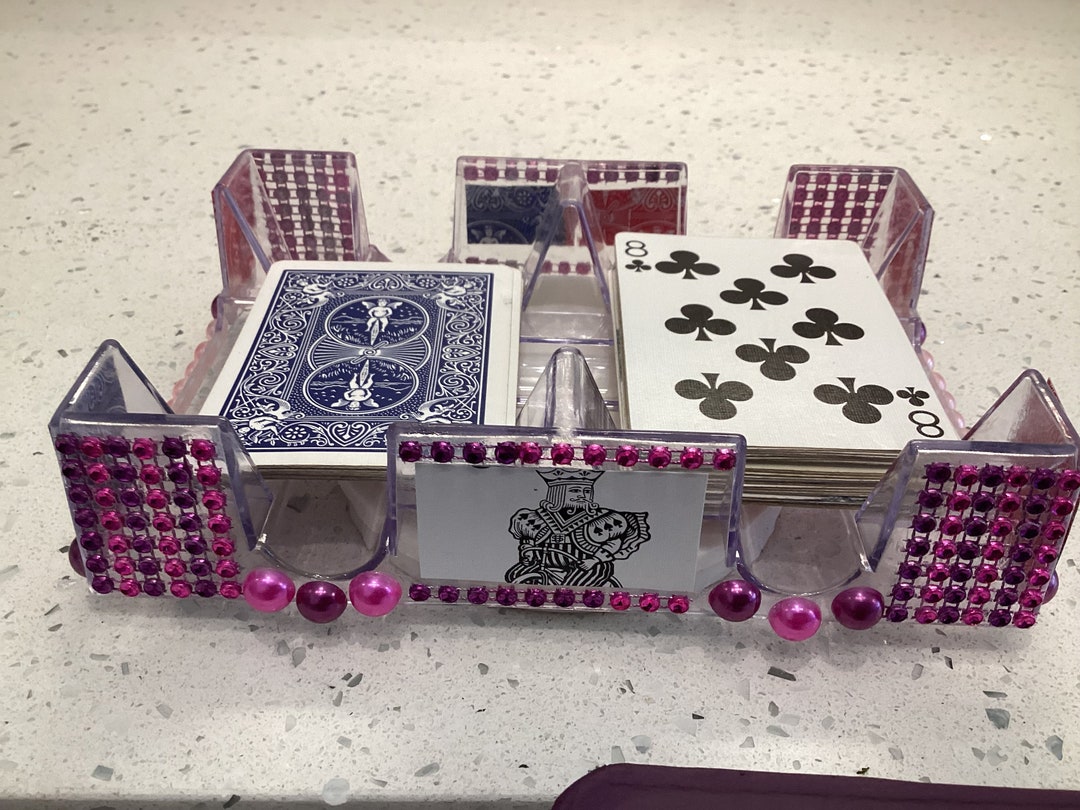Custom Revolving Canasta Tray Bling - Etsy