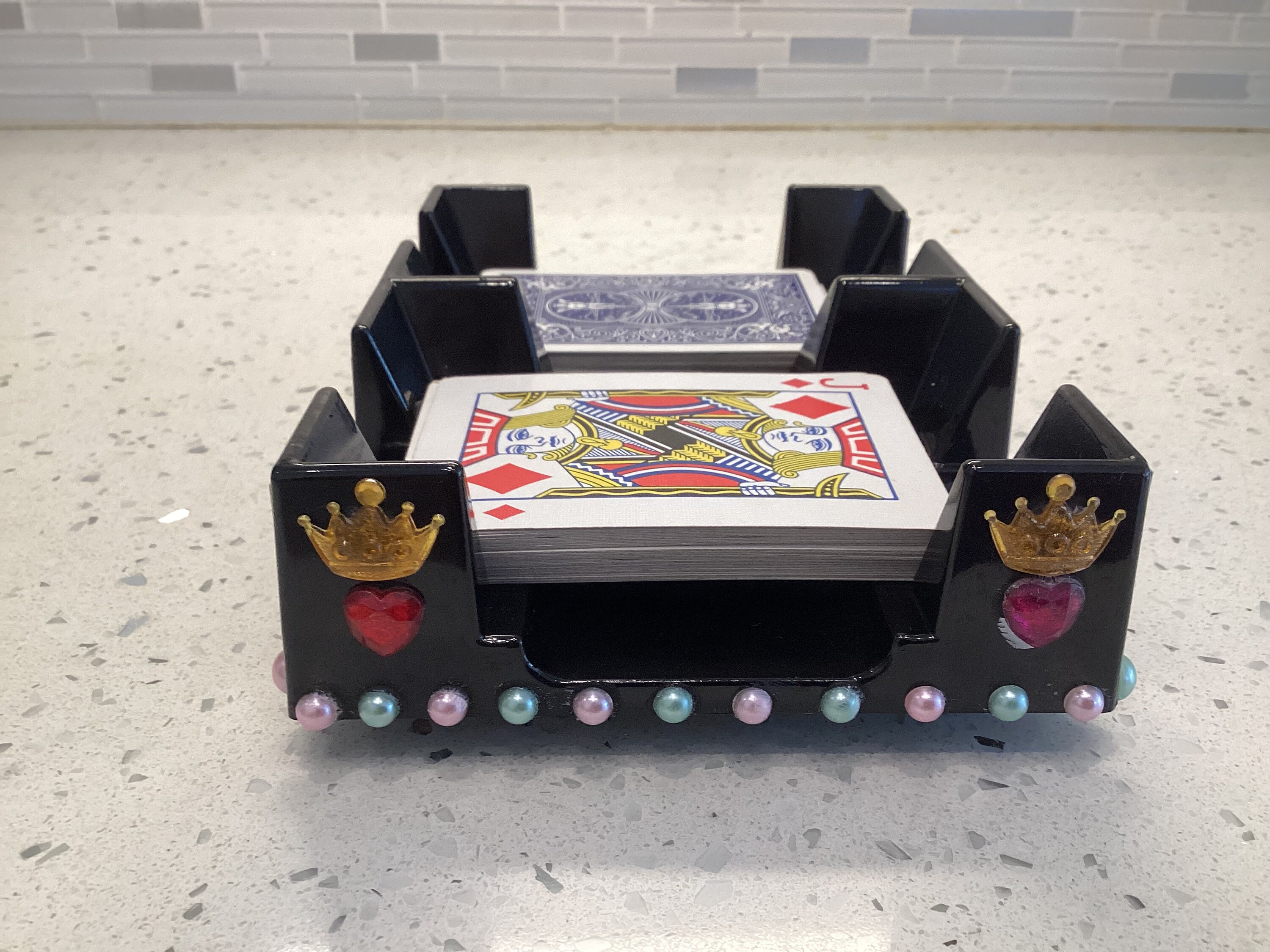 Custom Canasta Revolving Tray - Special Hand - Etsy