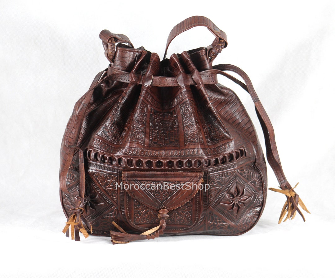 Large Bucket Bag Leather, Leather Crossbody Bag, Bucket Bag Handbag ...
