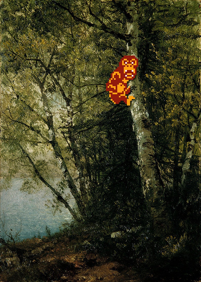 Rampage Nintendo Pixel Art // Retro Gaming Gaming Decor 8bit Video Game ...