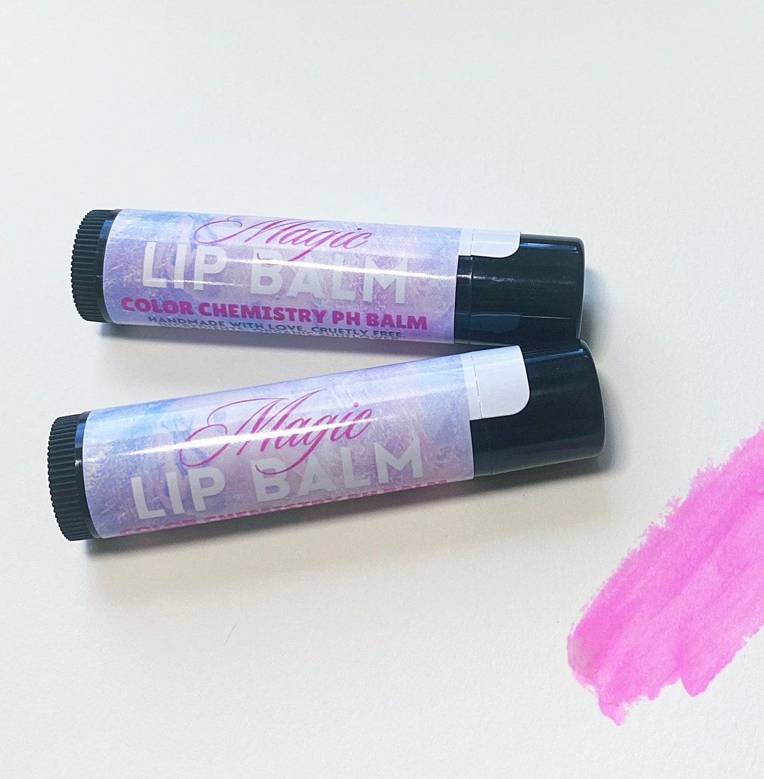 Magic Lip Balm Color Chemistry PH Balm Vanilla Flavor Chapstick - Etsy