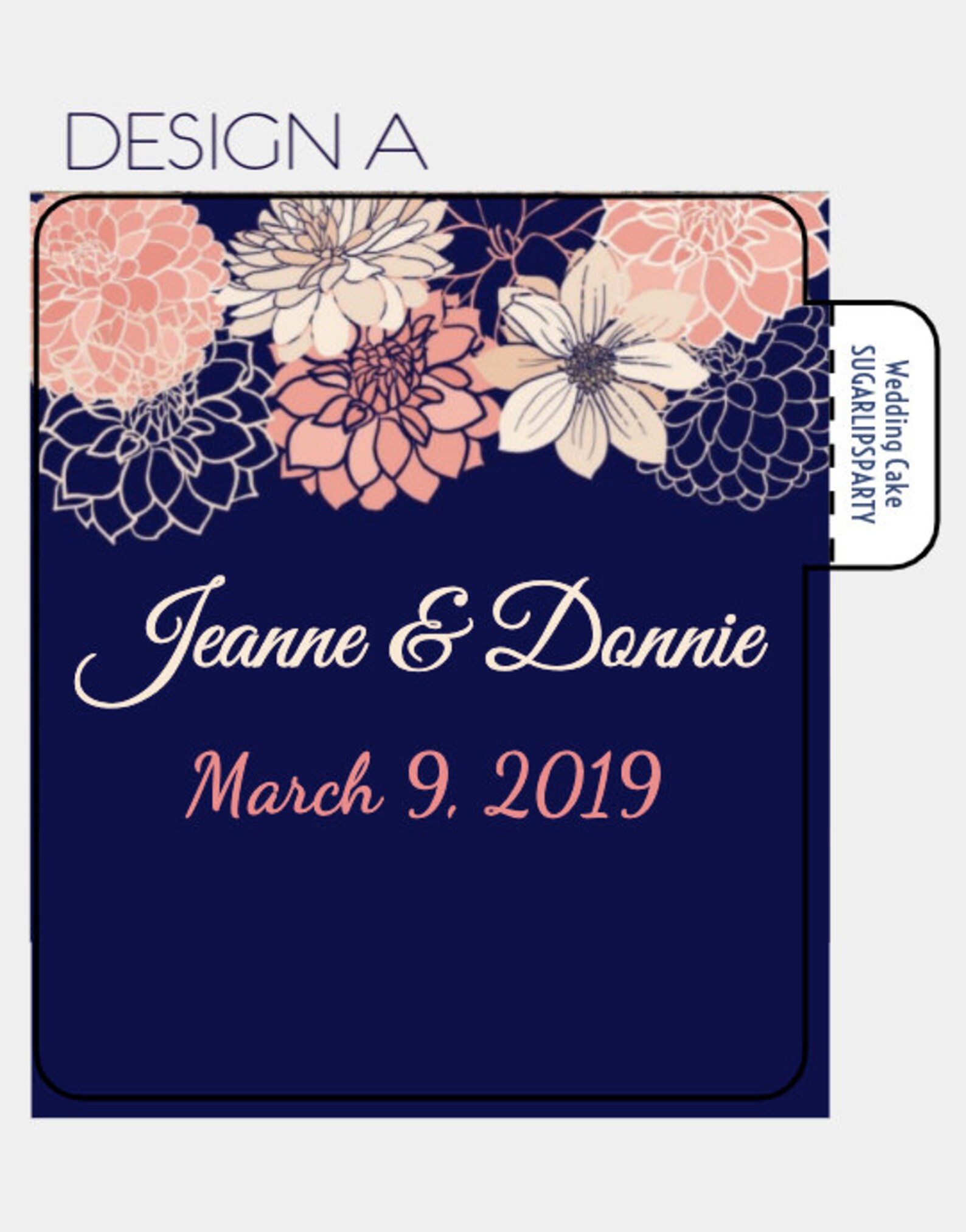 CORAL and NAVY BLUE Lip Balm Party Favors Wedding Chapstick | Etsy