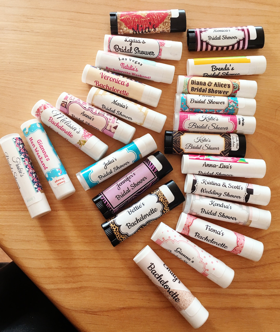 Bridal Shower Party Favor | Wedding Lip Balm | Party Favor Lip Balm ...