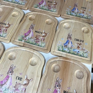 Personalised Easter Dippy Egg Board Easter Gifts Easter Hamper Easter ...