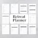 Retreat Planning Workbook Event Planning Template Fillable - Etsy