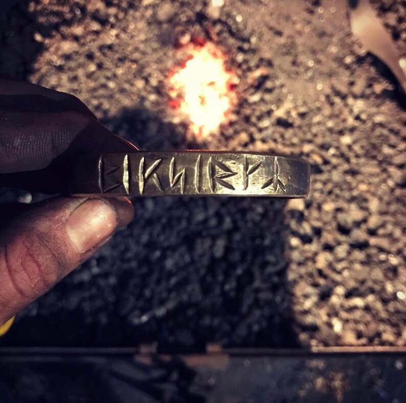 Custom Forged Viking Oath Ring - Etsy