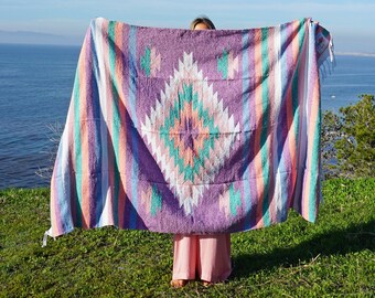 Purple Beach Blanket - Etsy