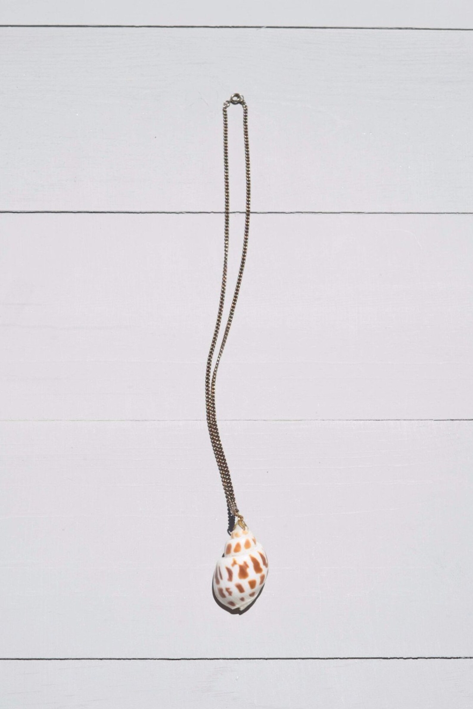 Vintage Funky Cone Shell Necklace - Etsy