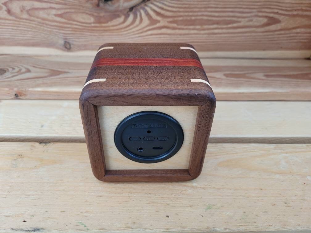 Wood Bluetooth Speaker Box - Padauk Wood, Walnut, Maple - Etsy