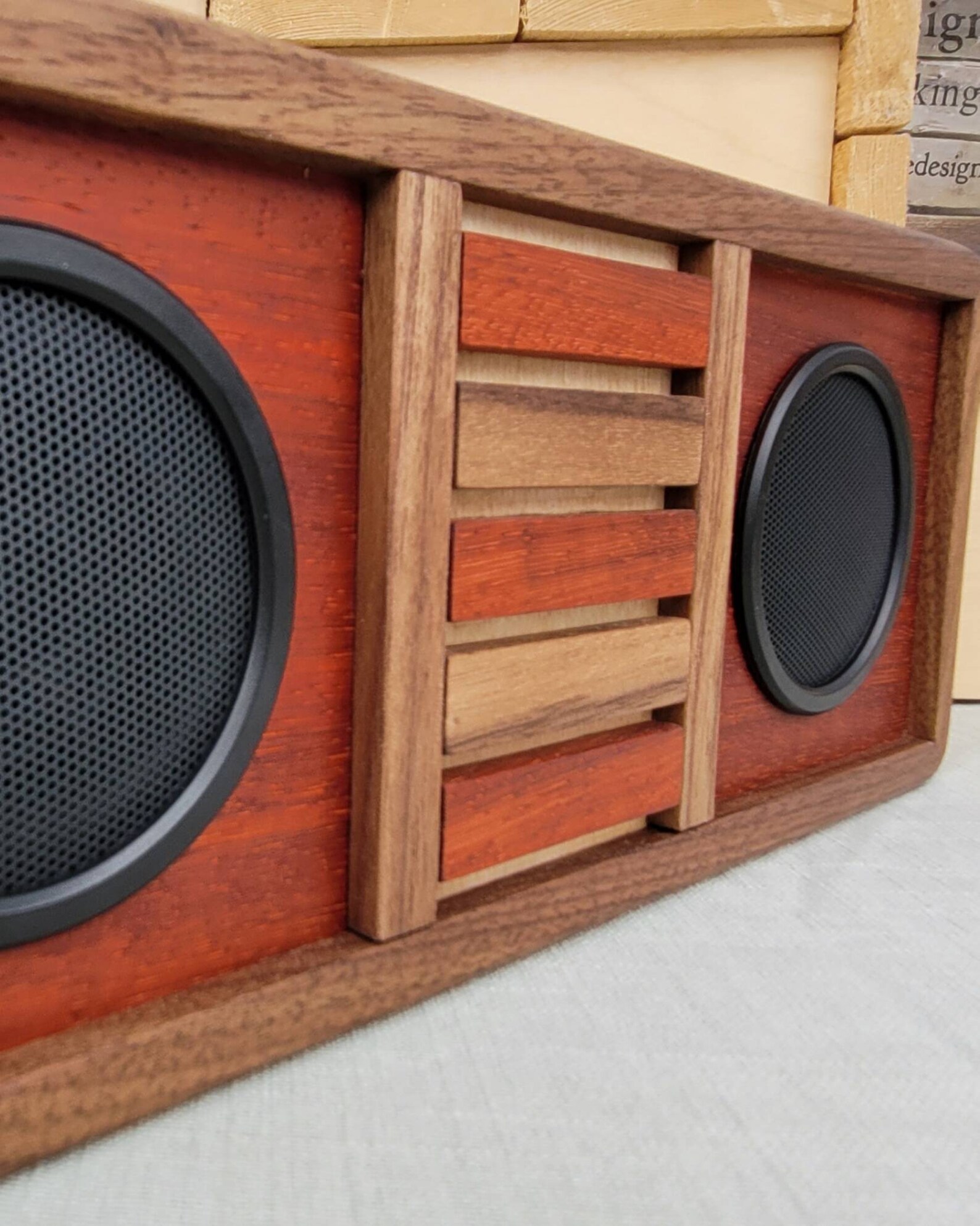 Bluetooth Wooden Speaker Box Rebluetooth Wooden Speaker Box ...