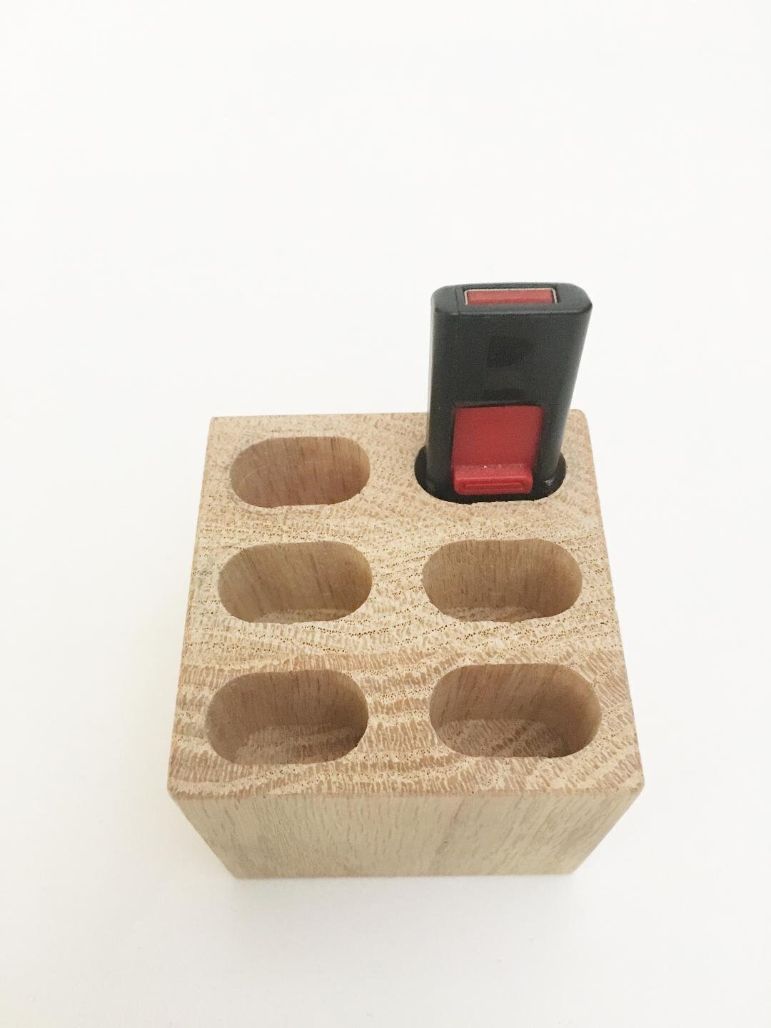 Wooden Thumb Drive Holder, Thumb Drive, Thumb Drive Holder, USB Flash ...