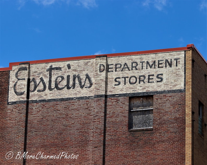 Epstein's Department Store, Baltimore, Maryland - Etsy