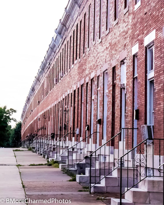 The Longest Block Baltimore MD | Etsy