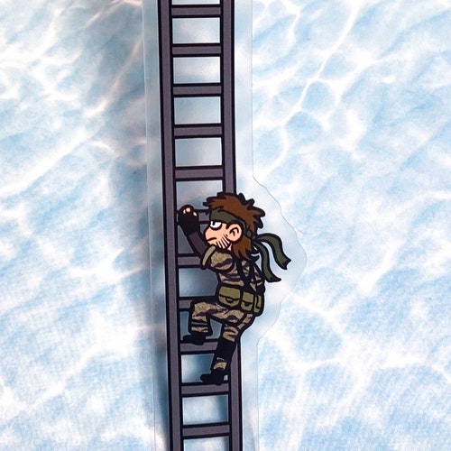 MGS: Snake Eater Ladder Sticker - Etsy