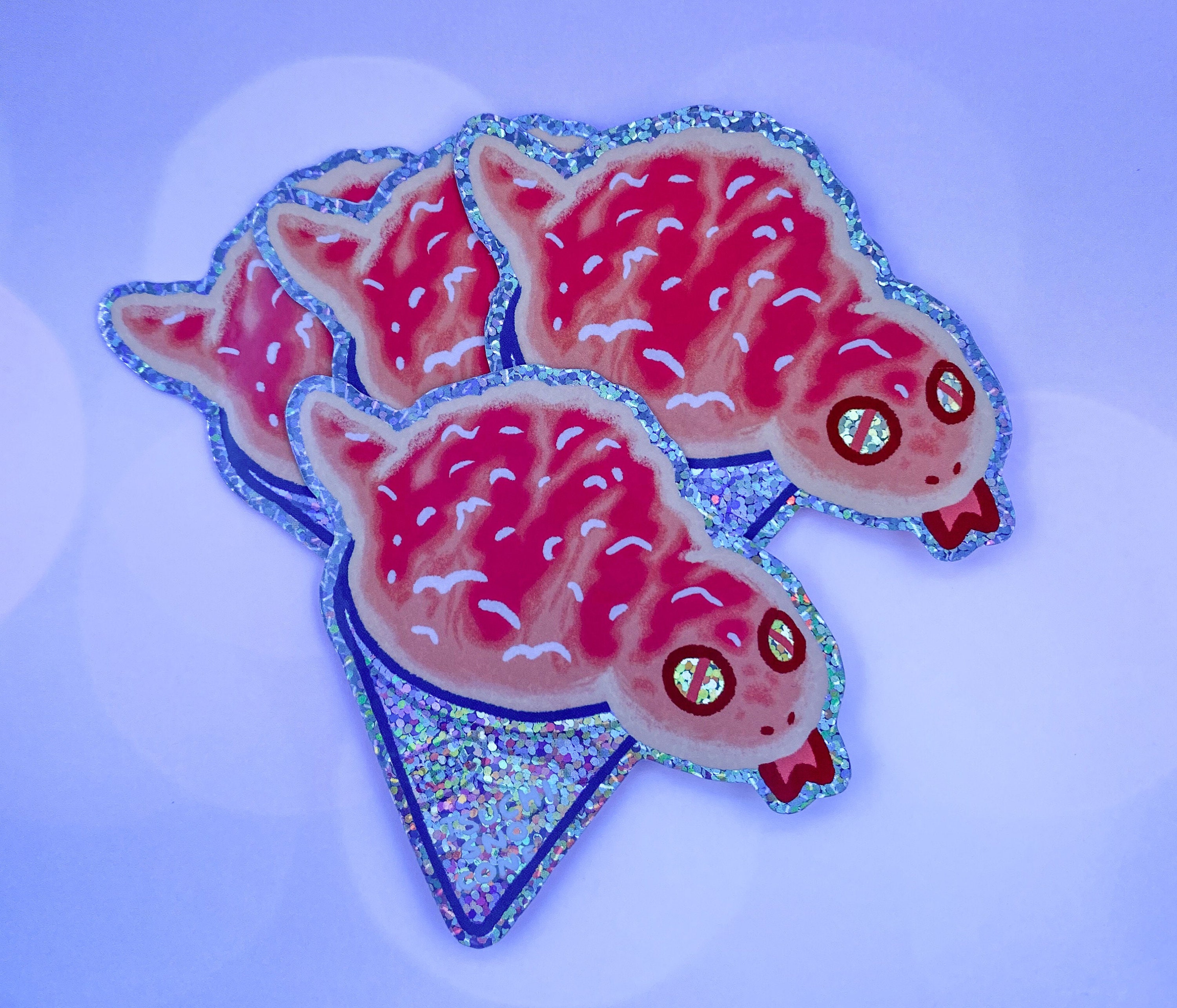 Cryptid Ice Cream Stickers - Etsy