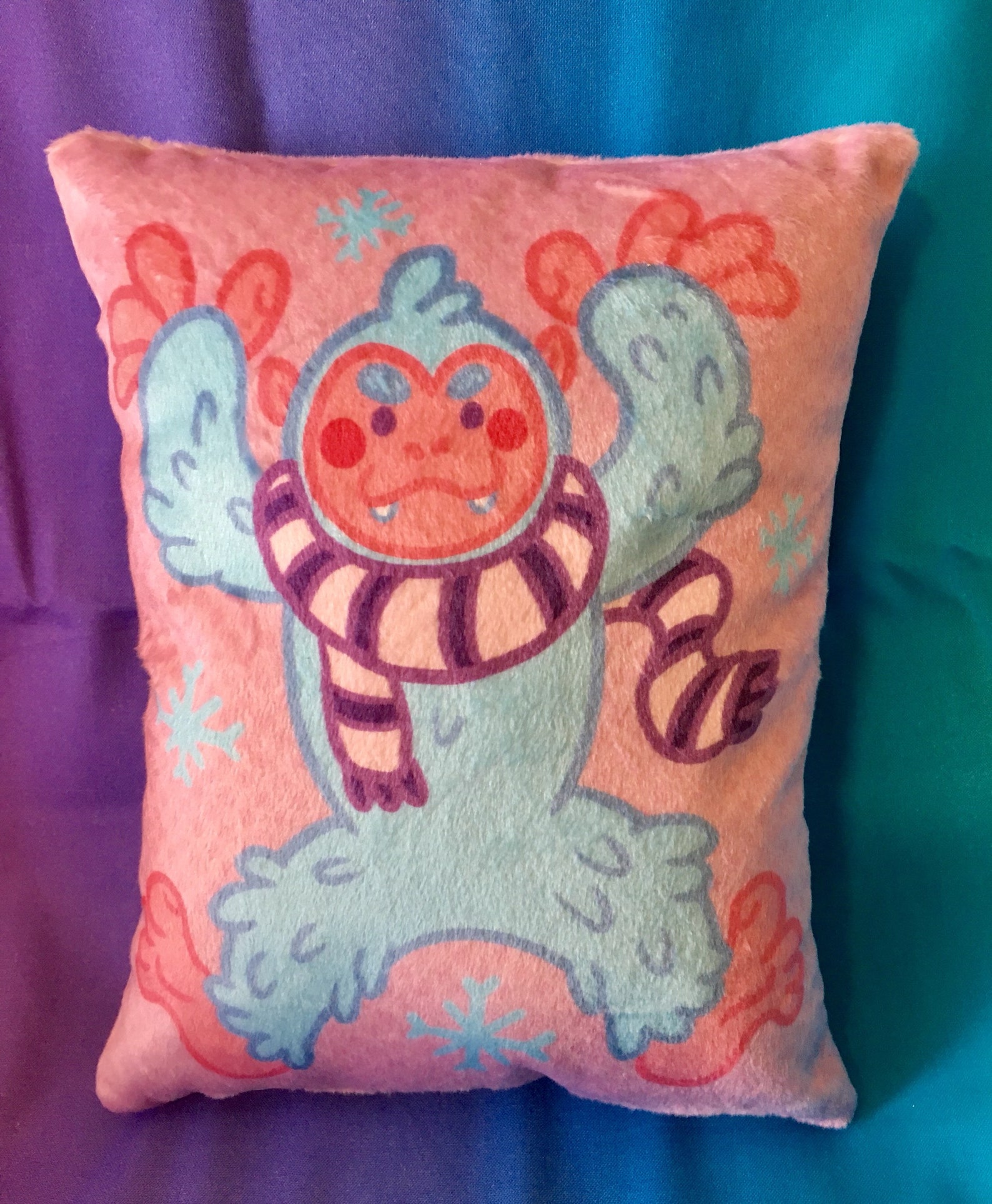 Bigfoot/Yeti Plush Pillows | Etsy