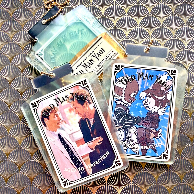 Old Man Yaoi Photocard Charm - Etsy