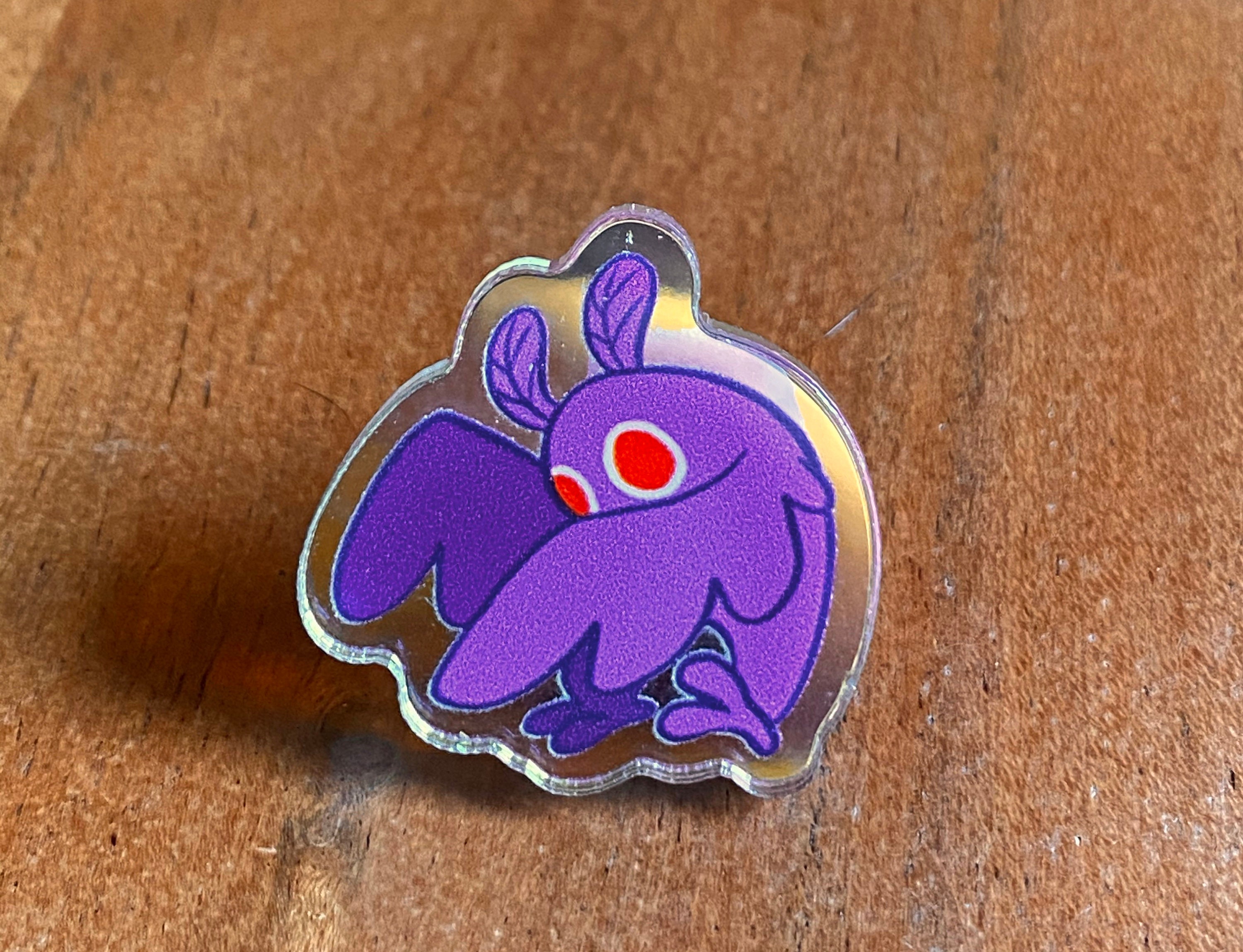 Mothman Pins | Etsy