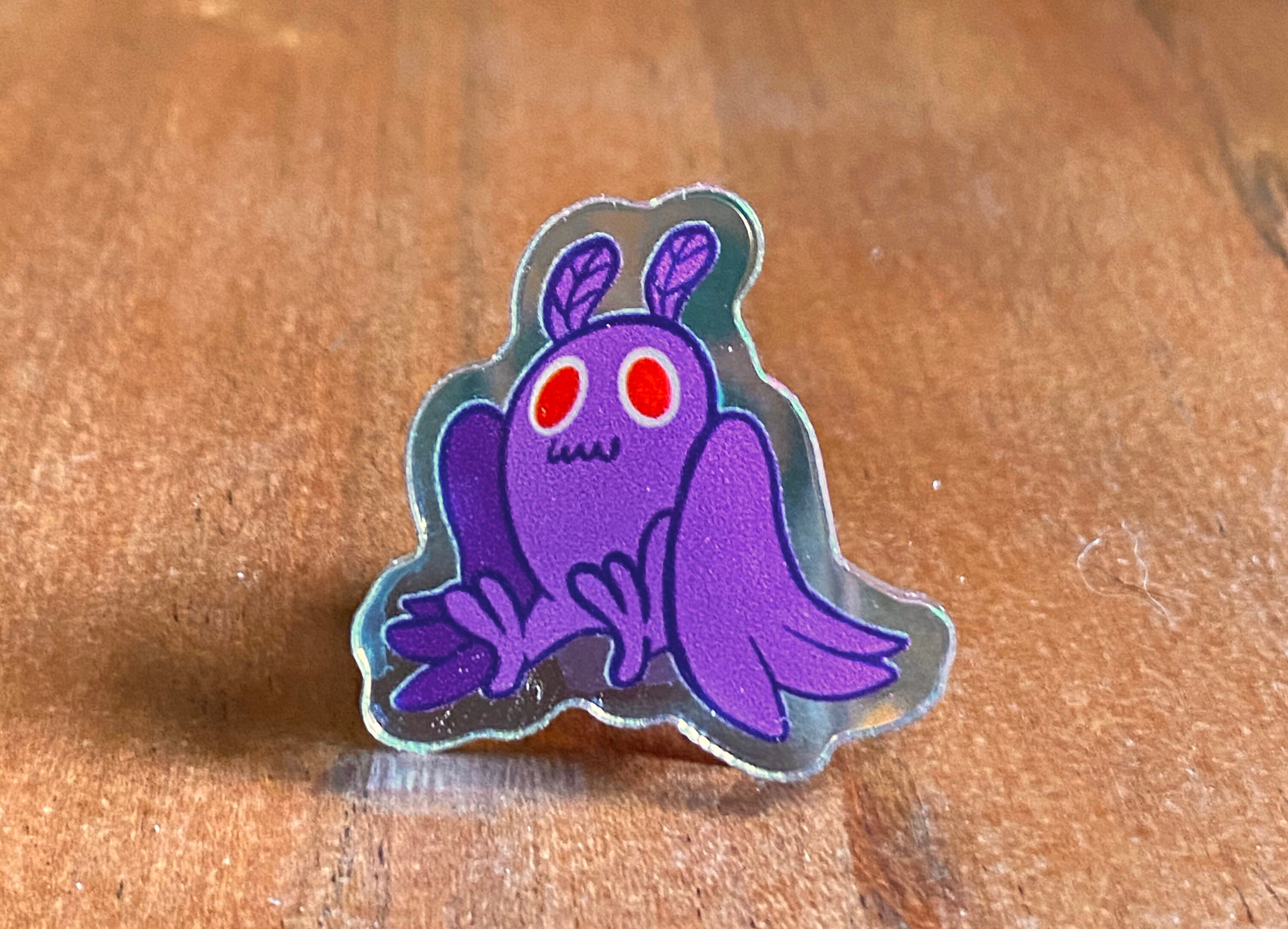 Mothman Pins | Etsy