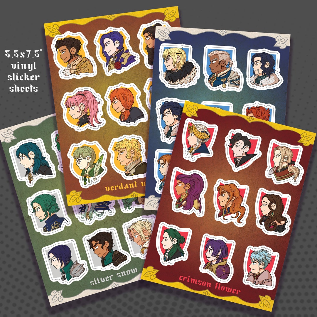 FE3H Sticker Sheets - Etsy