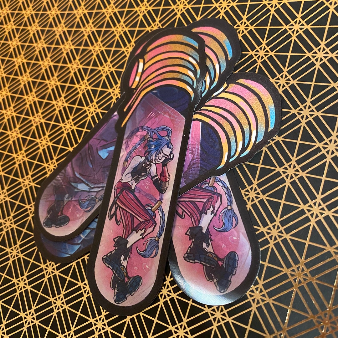 Jinx & Silco Shimmer Vial Lenticular Sticker - Etsy UK