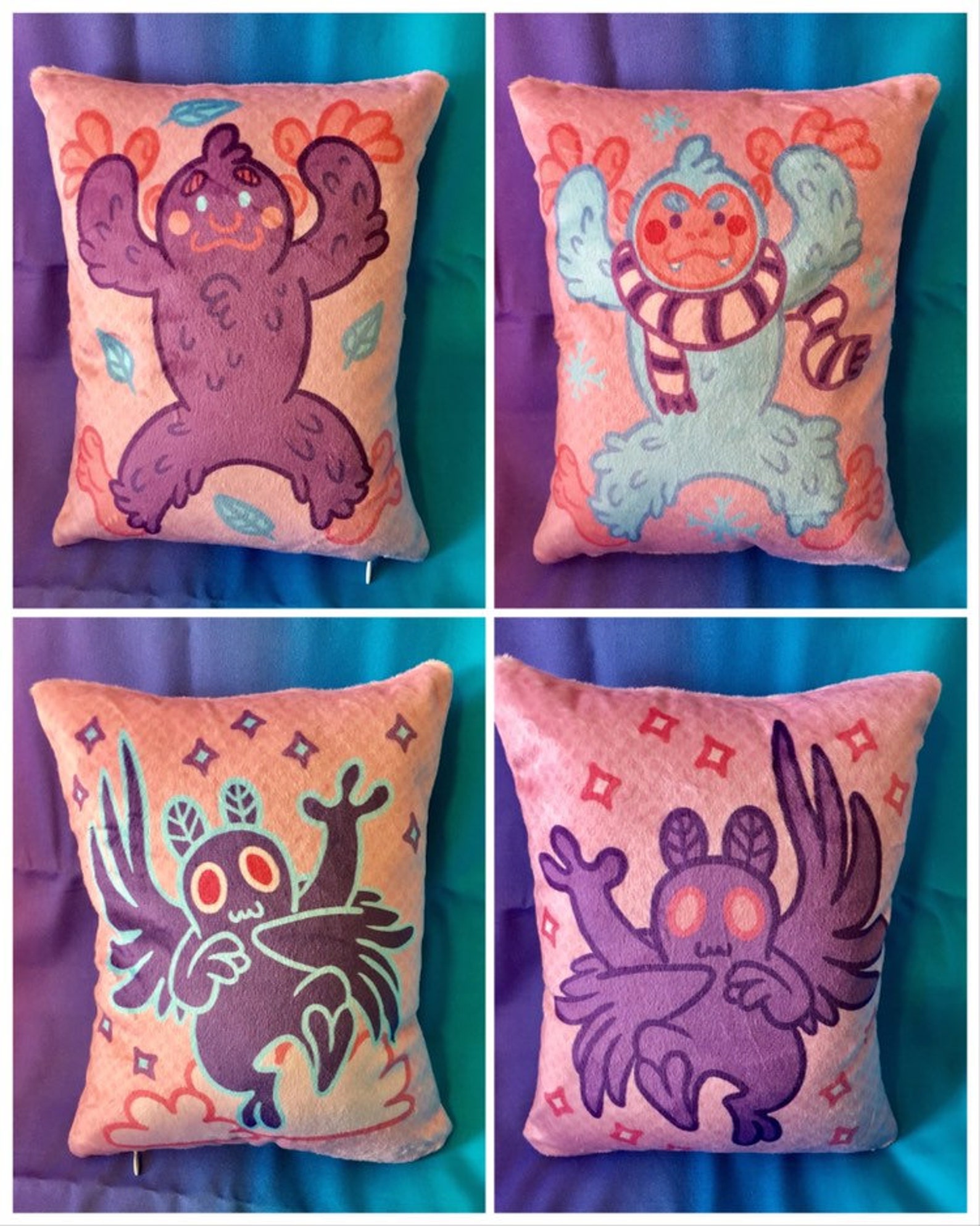 Bigfoot/yeti Plush Pillows - Etsy