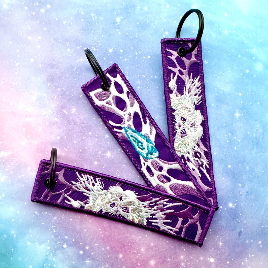 Jayvik Embroidered Key Tag - Etsy