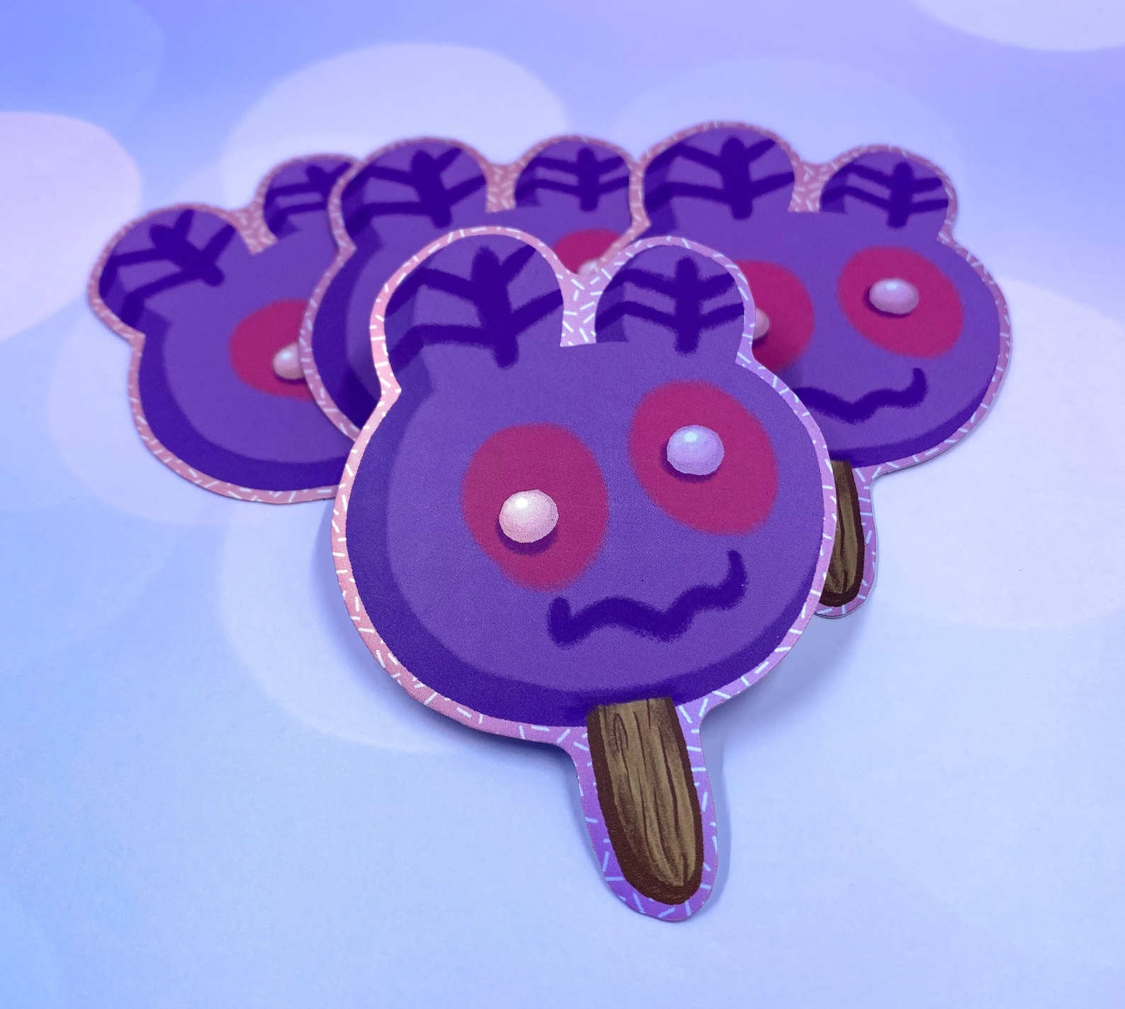 Cryptid Ice Cream Stickers - Etsy