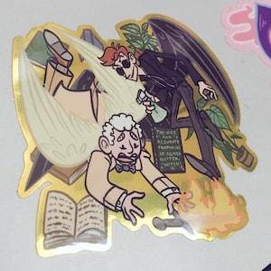 Good Omens Stickers - Etsy
