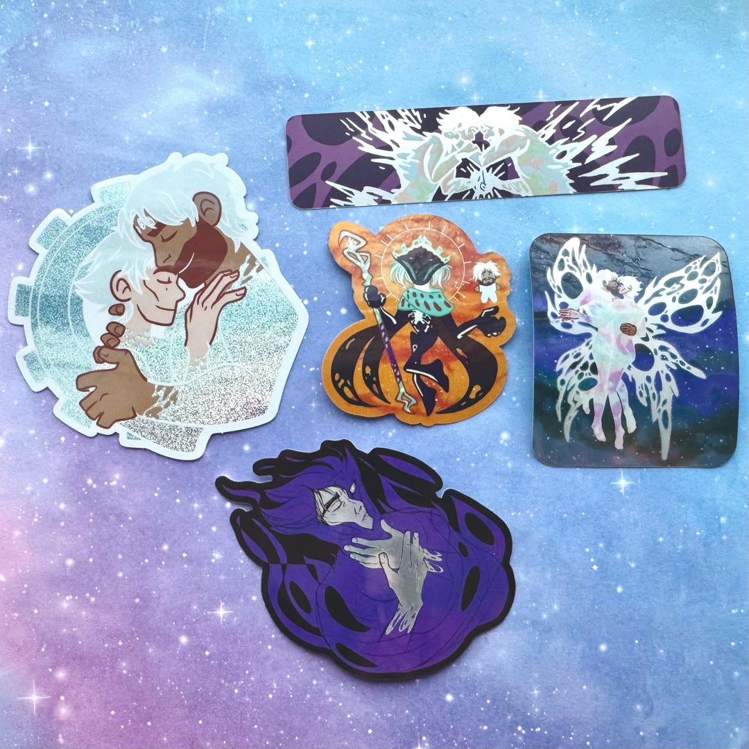 Arcane Stickers - Etsy