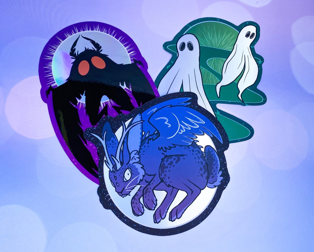 Big Holo Cryptids Stickers - Etsy