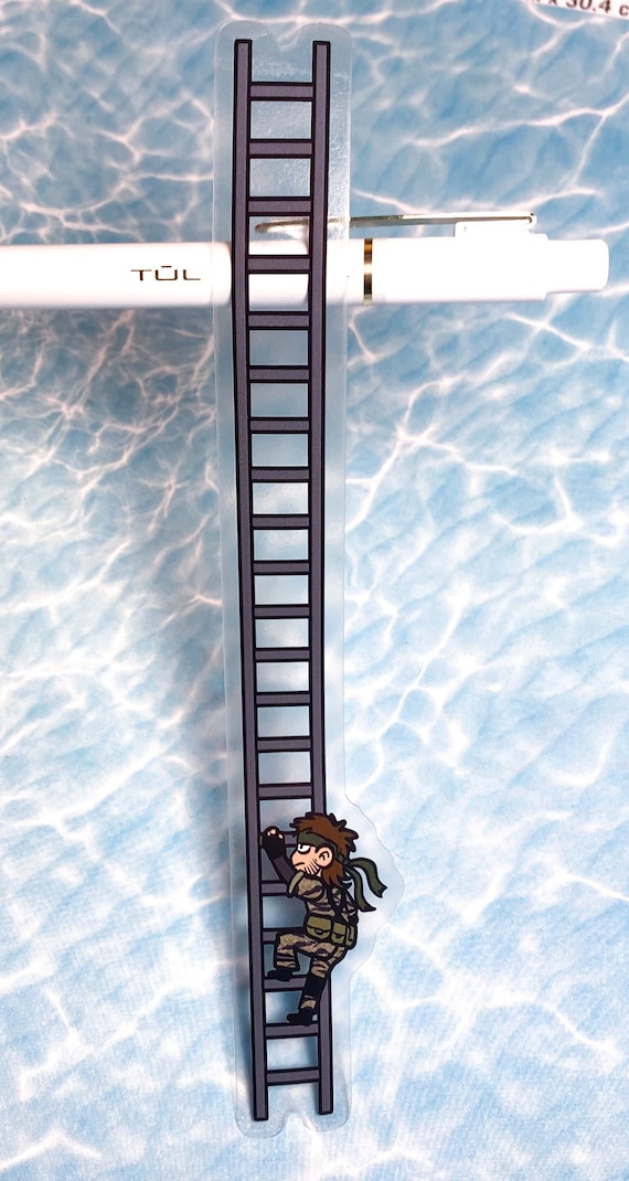 MGS: Snake Eater Ladder Sticker - Etsy