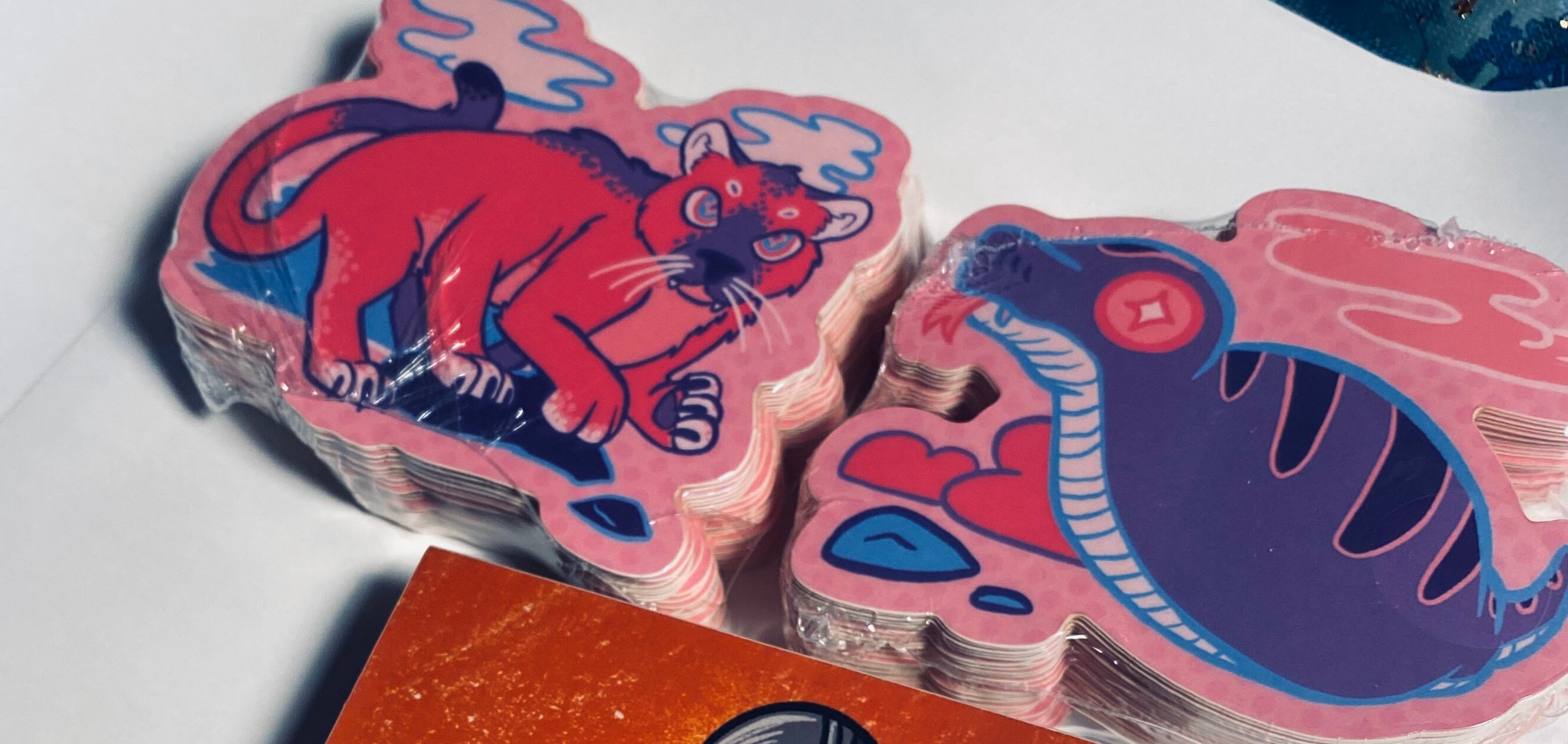 Pastel Cryptids Stickers | Etsy