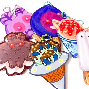 Cryptid Ice Cream Charms - Etsy