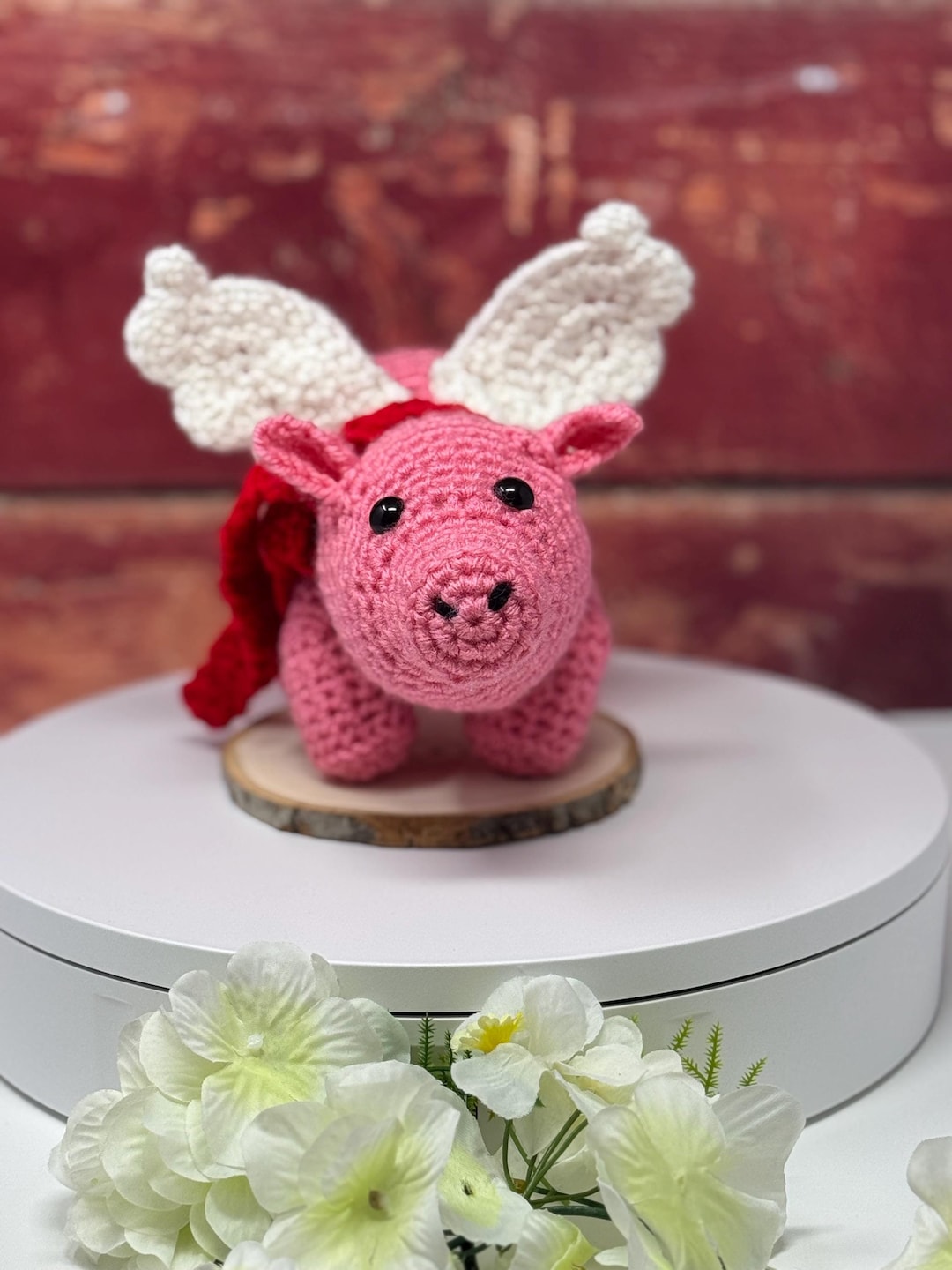 Flying Pig, Crochet Pig, Crochet Toys, Crochet Flying Pig, Crochet ...