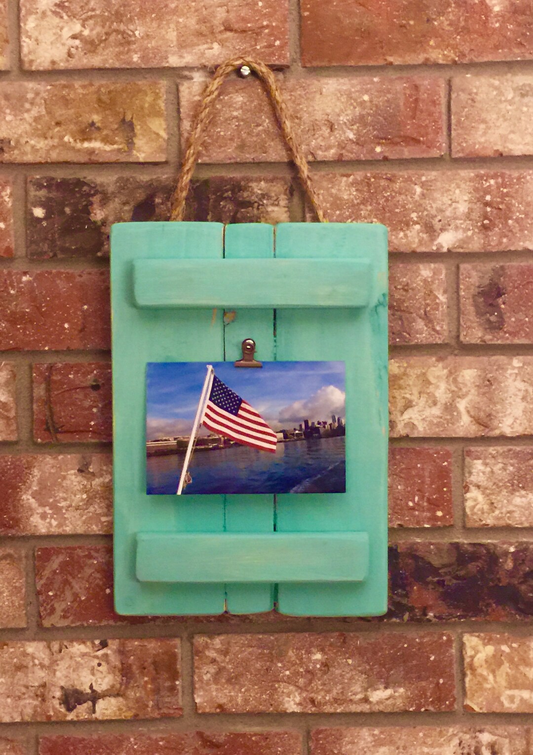 Rustic Farmhouse Wooden Picture Frame - Etsy