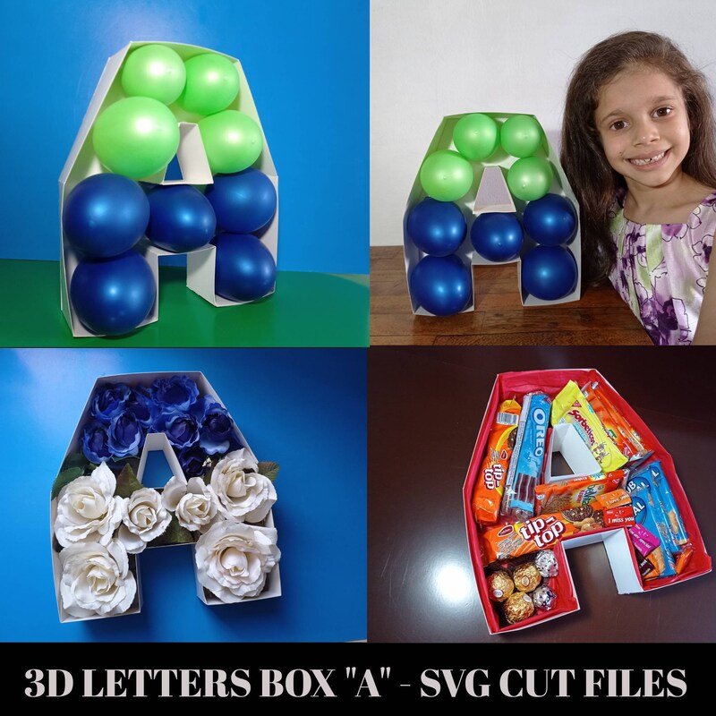 Balloon Letter Box - Etsy
