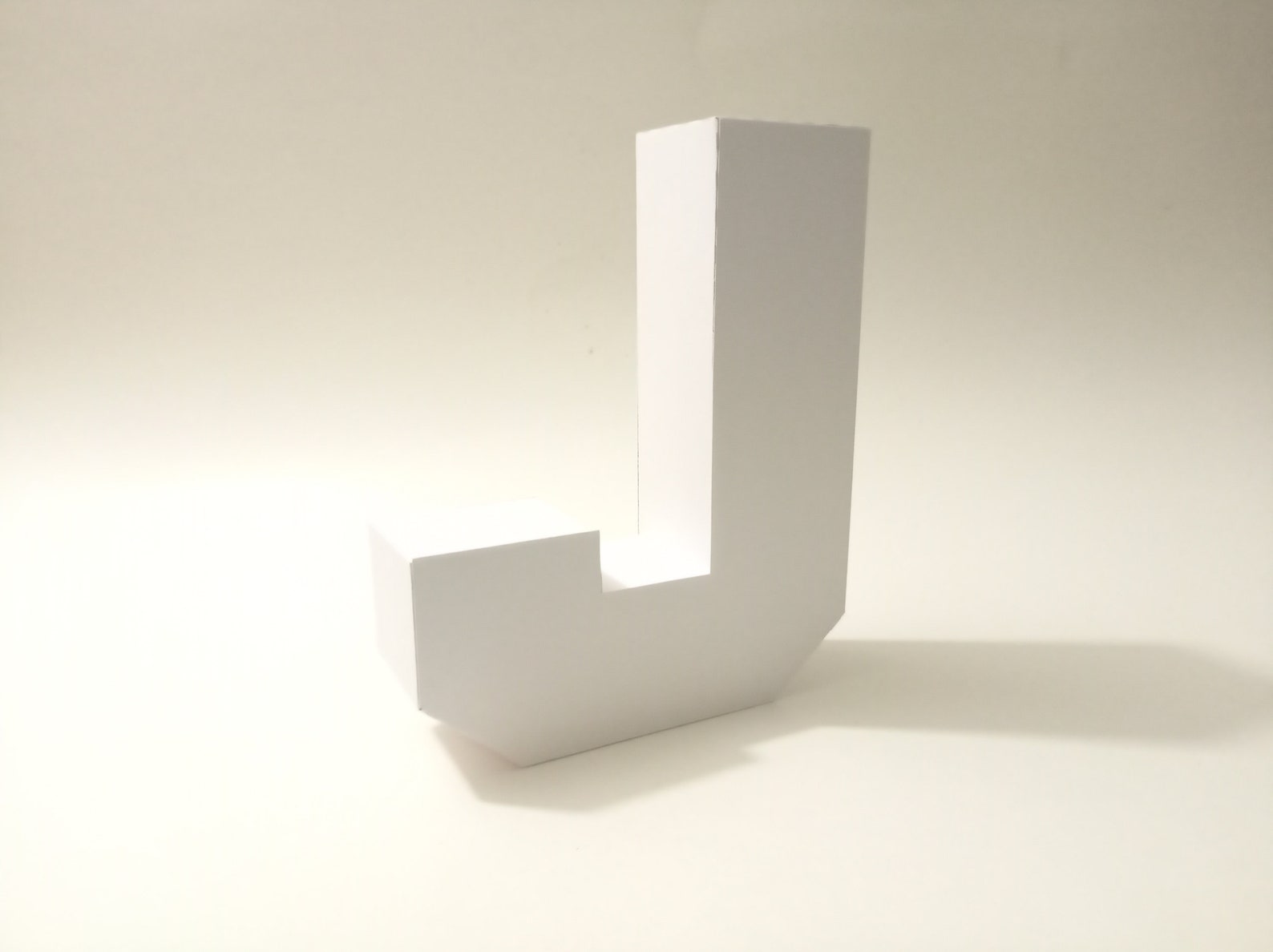 3D Letter Svg j 3D Letter Svg File for Cricut 3D - Etsy